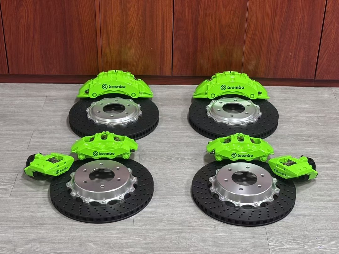 Brembo 19Z BIG 6 POT 4POT WITH EPB BIG BRAKE KIT FULL SET, Car ...