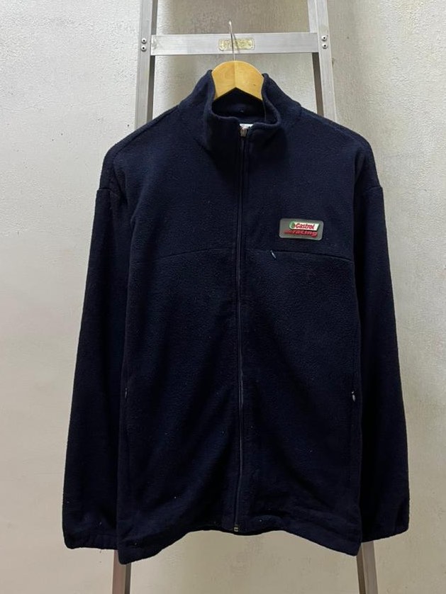 Castrol Racing Light Fleece full zipper, Men's Fashion, Tops & Sets ...
