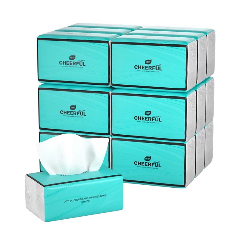 Cheerful Facial Tissues - 4 ply, Beauty & Personal Care, Face, Face ...