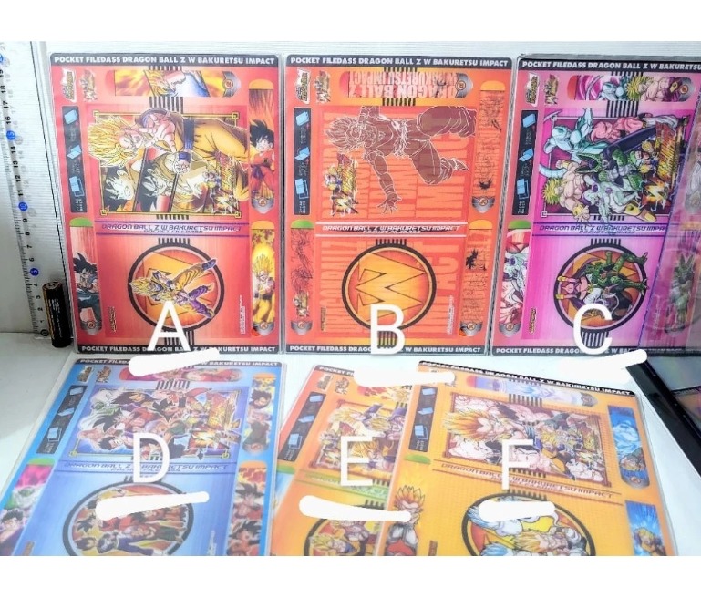 Dragon Ball DBZ Card Binders - Official anime merchandise bundle set ...