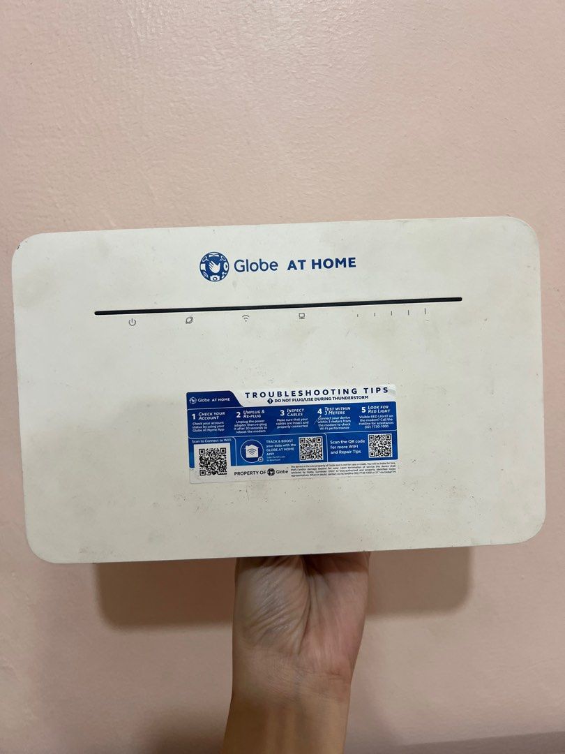 Globe at home modem on Carousell