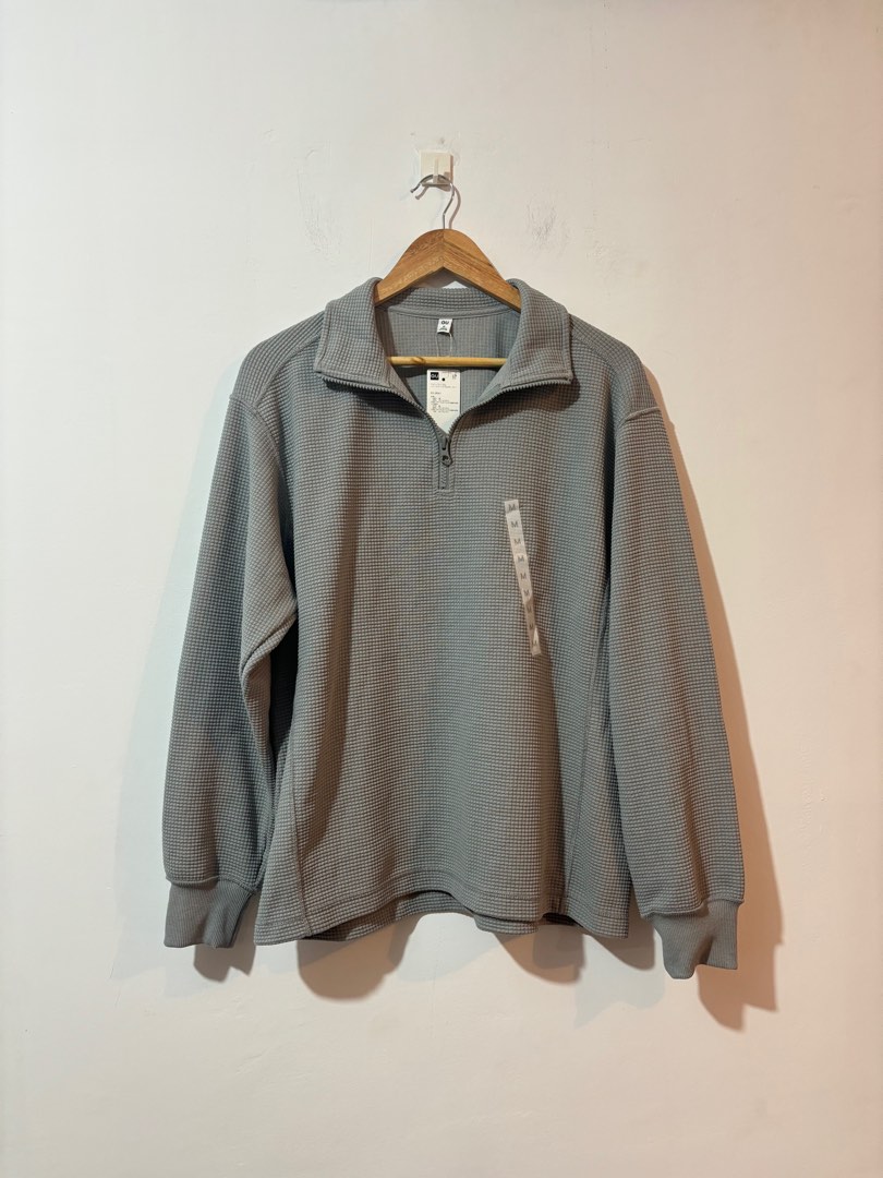 GU Quarter Zip Sweater, Women's Fashion, Tops, Longsleeves on Carousell