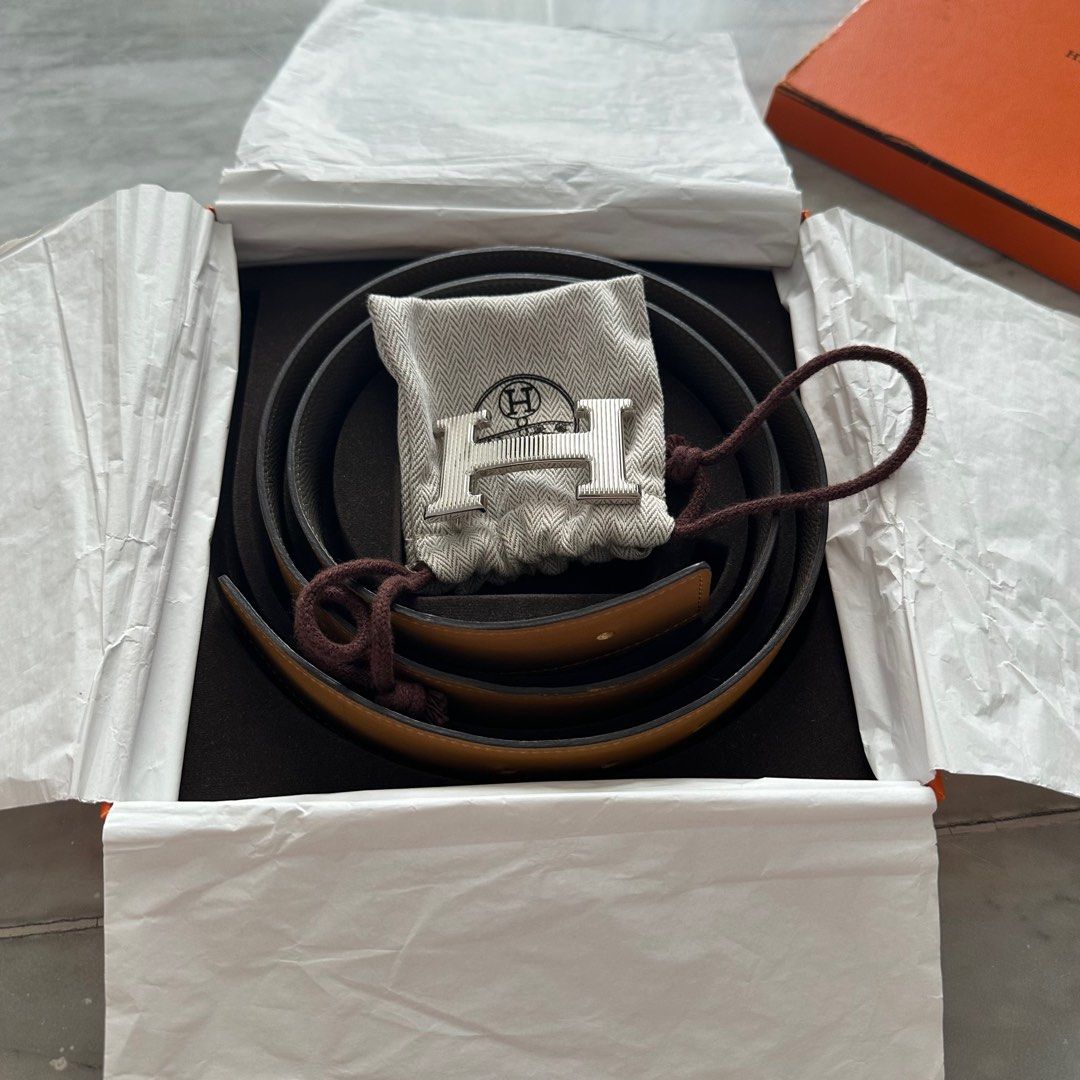 Hermes 100% original authentic belt buckle H man men reversible buck ...