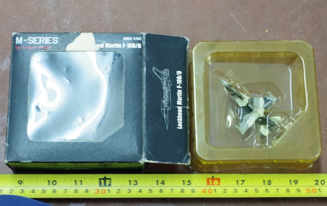 Hogan Wings-M-series-6320-1/200-Lockhead Martin F16 D-Blk 30H USAF ...