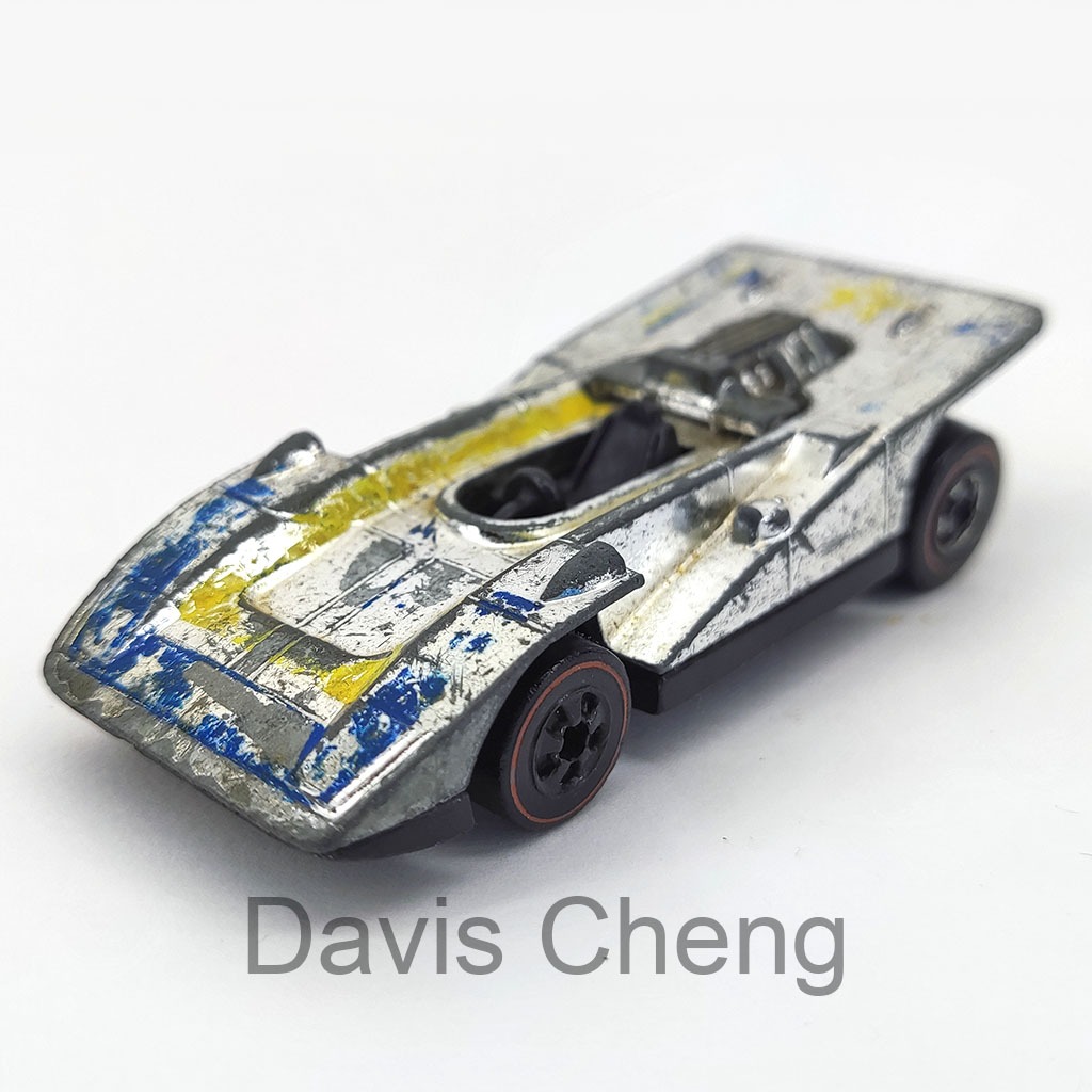 Hot Wheels Vintage Redline Steam Roller #3 1973 Super Chrome W/Yellow ...