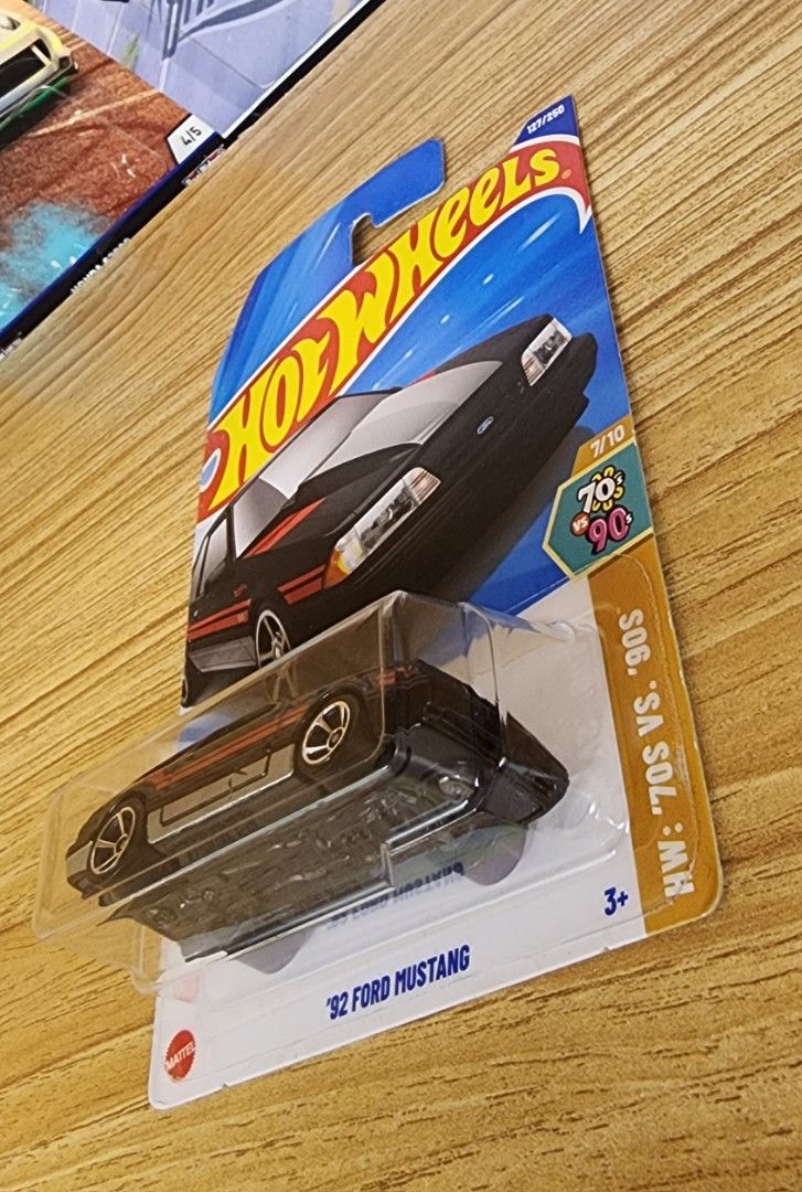 Hotwheels Ford Mustang Hitam, Hobbies & Toys, Toys & Games on Carousell