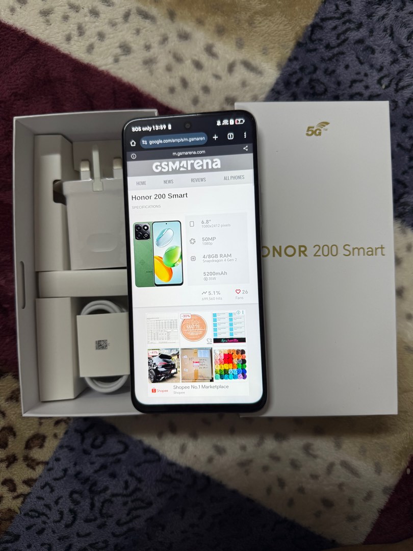 Huawei 200 Smart Silver 256GB, Mobile Phones & Gadgets, Mobile Phones ...