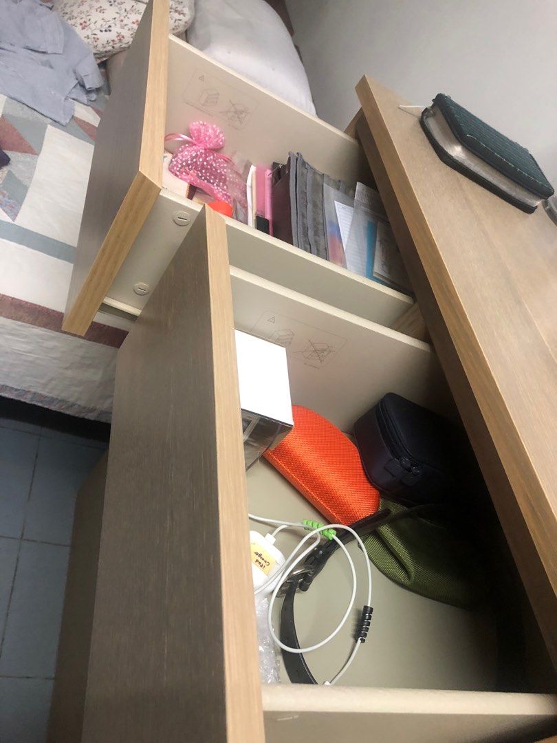Ikea Malm Chest Drawer, Furniture & Home Living, Furniture, Shelves ...