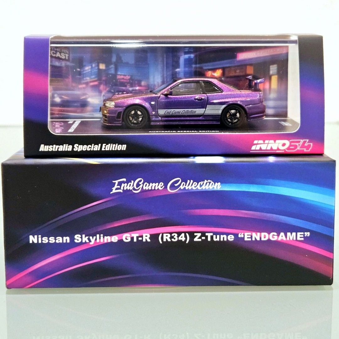 INNO64 Nissan Skyline GT-R R34 Z-Tune EndGame Australia Special Edition ...