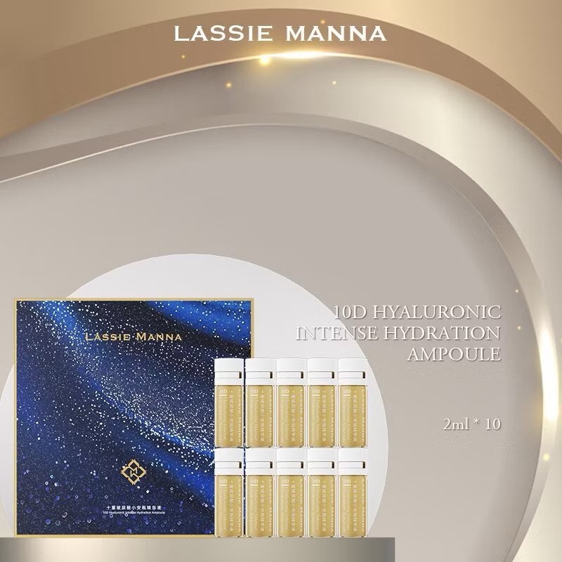 Lassie Manna 10D hyaluronic ampoule + bliss mask + radiance mask ...