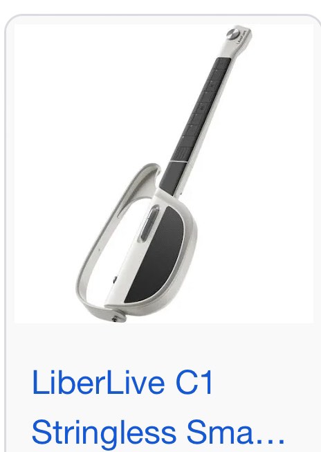 LiberLive C1 Stringless Smart Guitar, Hobbies & Toys, Musical ...