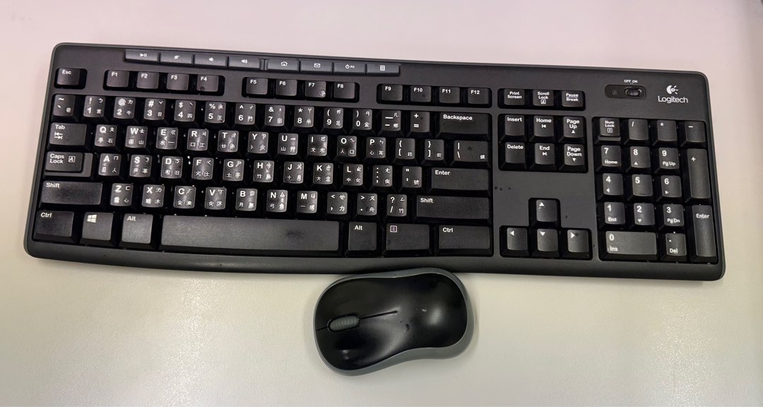 Logitech MK270, 電腦＆科技, 電腦周邊及配件, 電腦鍵盤及相關產品 - Carousell