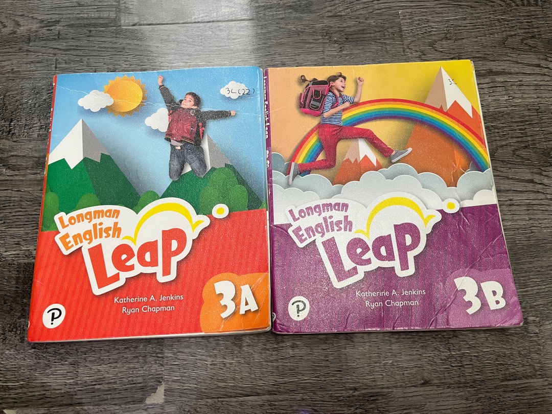 Longman english leap 3ab, 興趣及遊戲, 書本 & 文具, 教科書 - Carousell
