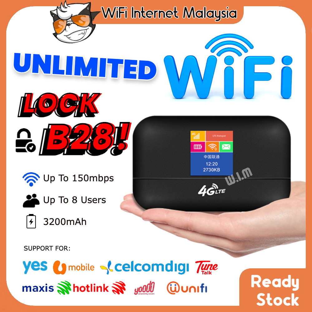 LT600 4G LTE Pocket Wifi Portable Mifi LCD Siap Mod Modem Modified ...