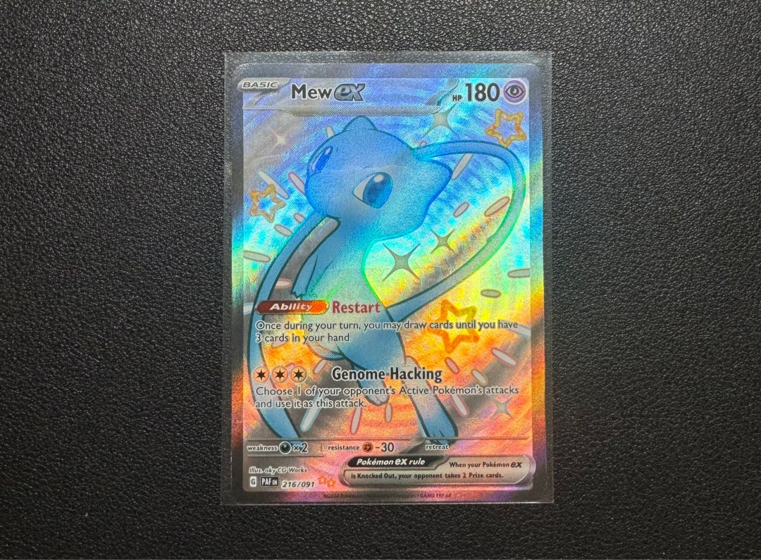 Mew EX #216 - Pokemon Paldean Fates | Pokemon TCG, Hobbies & Toys, Toys ...