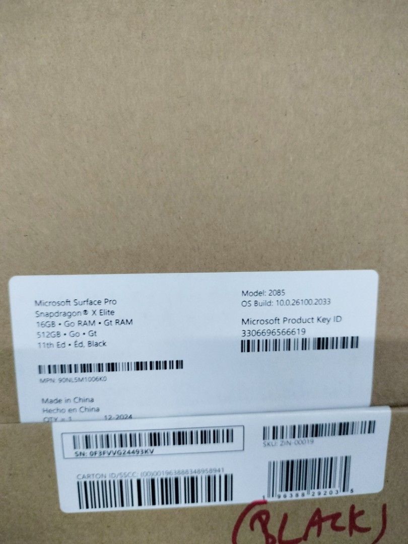 Microsoft Surface Pro-11 Snapdragon Co-Pilot+PC ( X-Elite/16gb/512gb ...