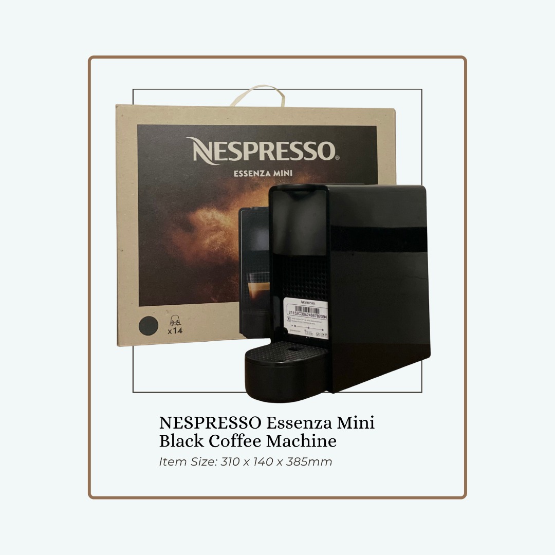 Nespresso Essenza Mini Black Coffee Machine, TV & Home Appliances ...