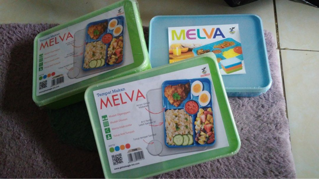 [NEW] OBRAL!! Kotak Makan Melva Sekat 5 Bekal Makan Murah, Perabotan ...