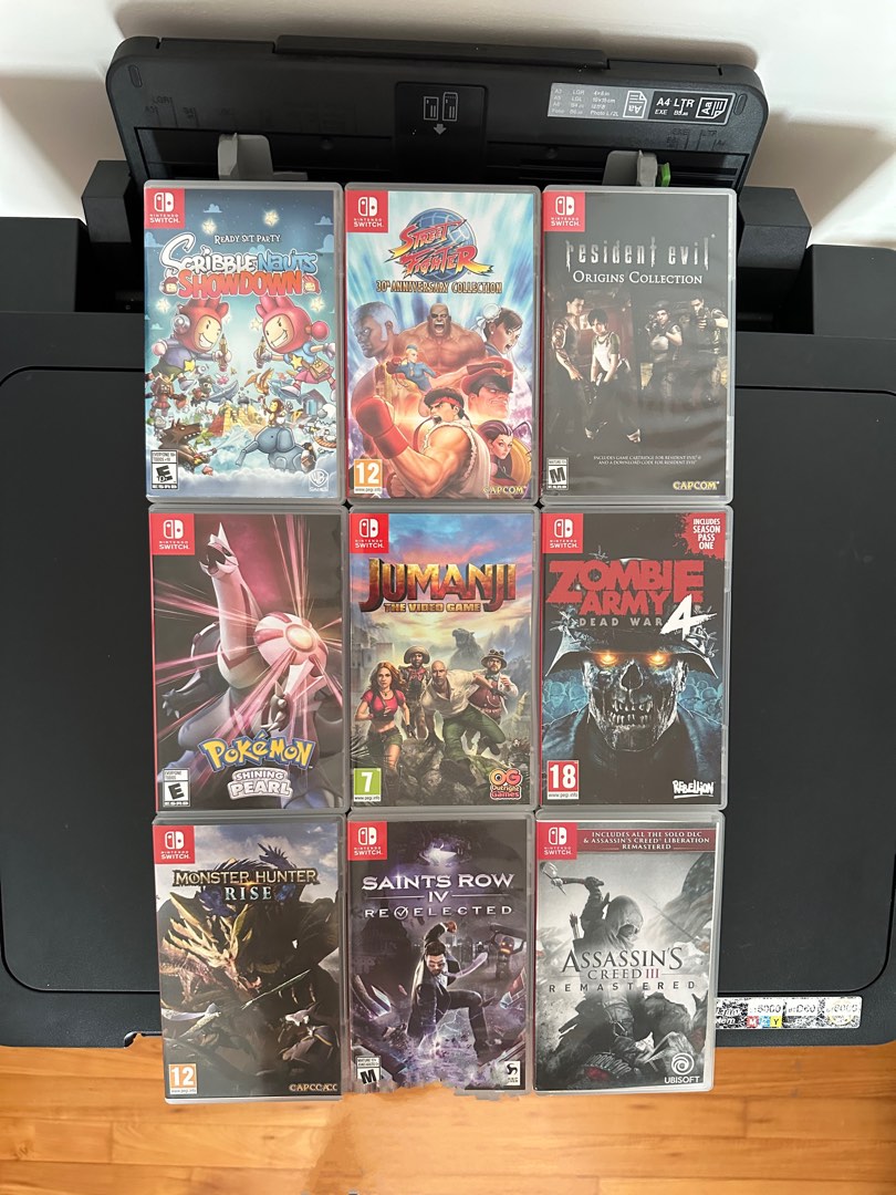 Nintendo Switch game Scribblenauts showdown / Street fighter 30th ...