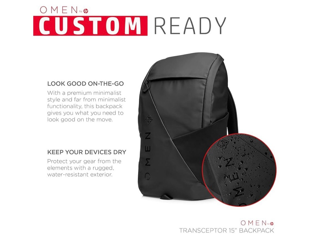 Omen Transceptor HP Laptop Bag 15.6in, Computers & Tech, Parts ...