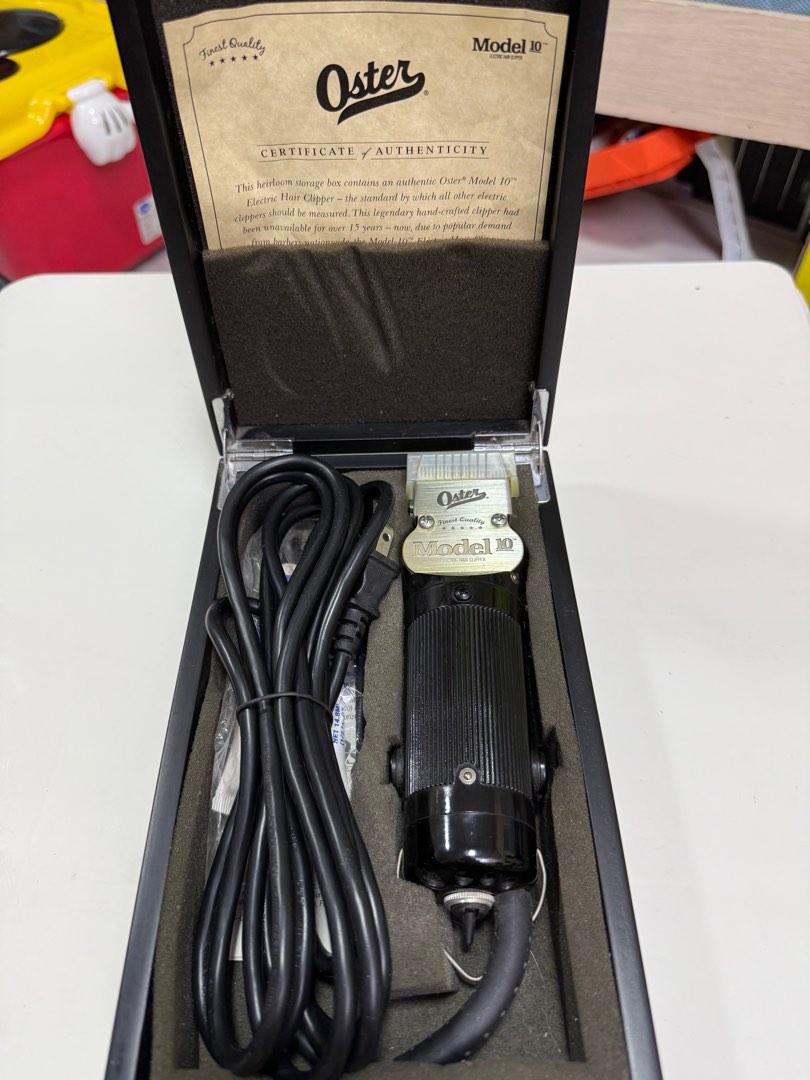 Oster Model 10 Clipper (Limited 818 of 5000), Beauty & Personal Care ...