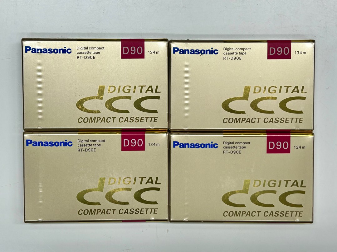 Panasonic RT-D90E DCC TAPE (DIGITAL COMPACT CASSETTEE TAPE) MADE IN ...