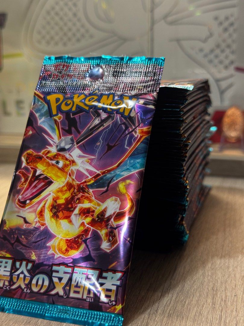 Pokemon - ROBF Ruler of the Black Flame Loose Packs - Jap, Hobbies ...