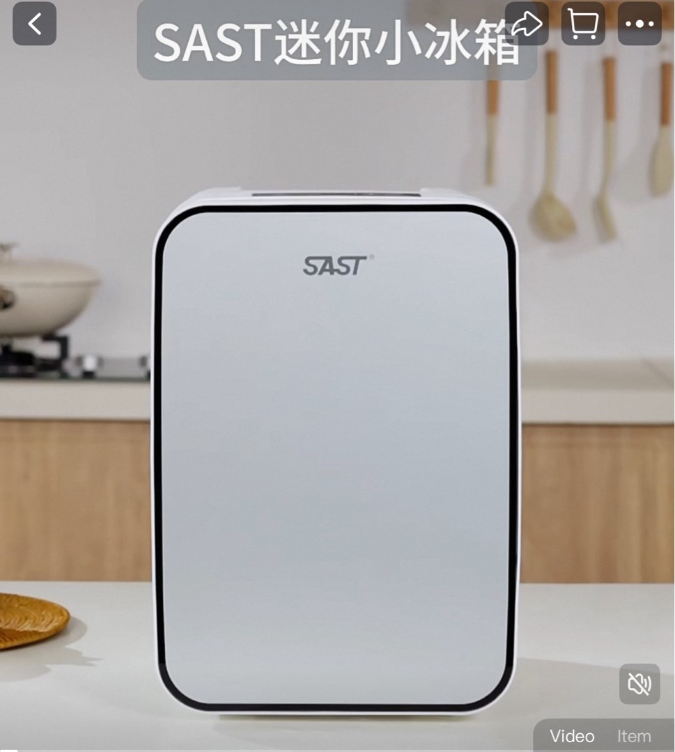SAST Mini Fridge - White, TV & Home Appliances, Kitchen Appliances ...