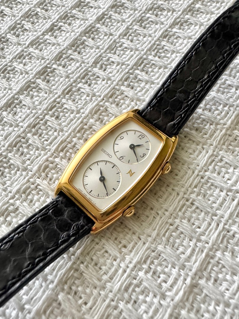 Seiko Noie Dual Time Vintage Watch, Women's Fashion, Watches & Accessories, Watches on Carousell
