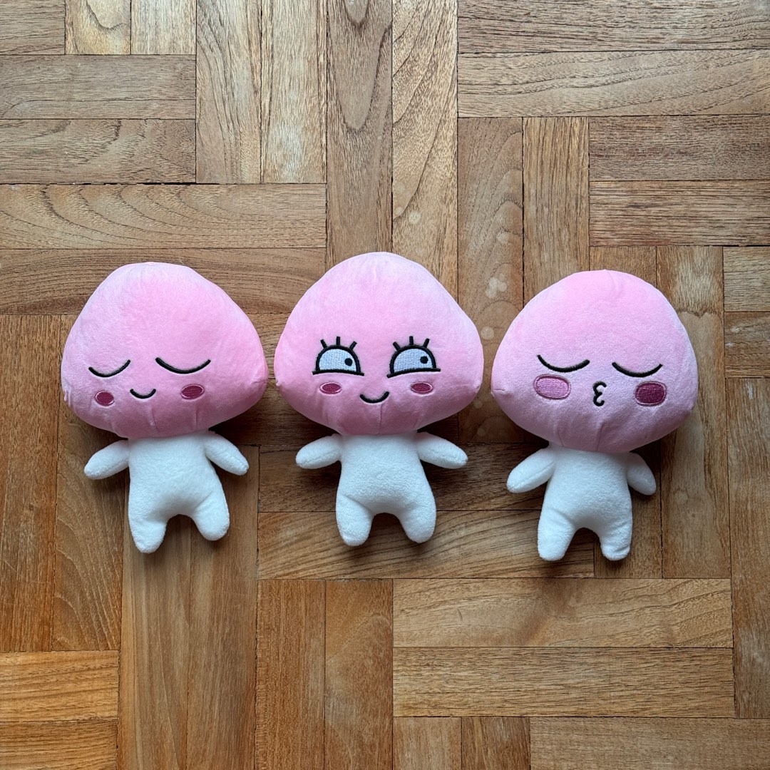 [set at $15] Unofficial Kakaofriends Apeach Plush Toys (cute pink ...