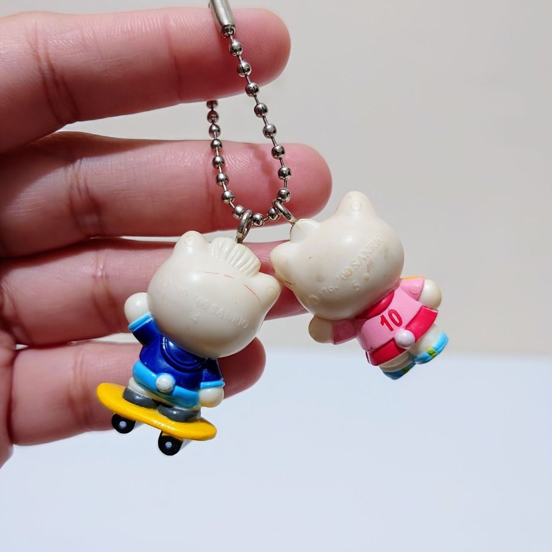 Set Sanrio Hello Kitty Dear Daniel charm keychain figure trinket swing ...