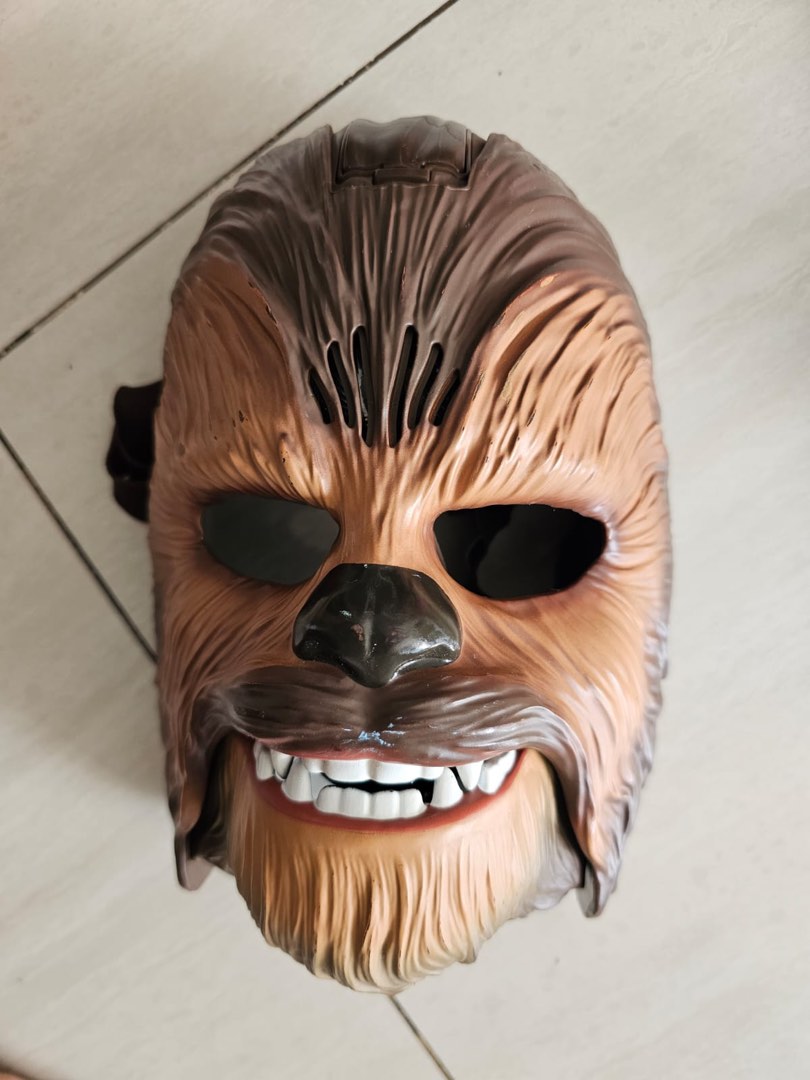 Star Wars Chewbacca Mask, Hobbies & Toys, Toys & Games on Carousell