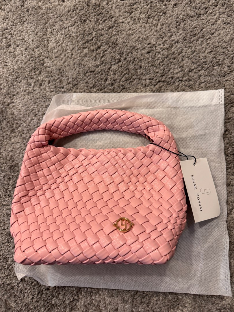 Sugar Monday 1018 Piper Mini Handbag - Baby Pink, Women's Fashion, Bags ...