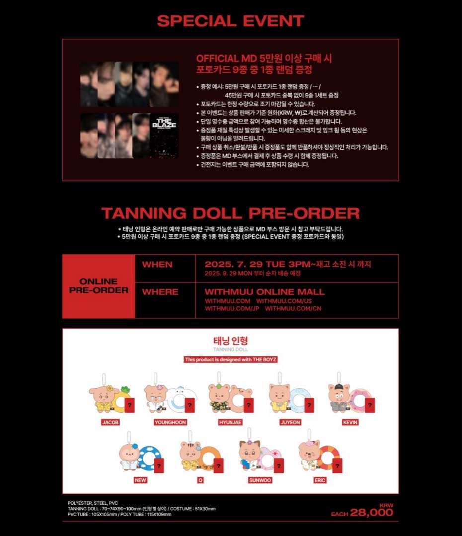 THE BOYZ WORLD TOUR in SEOUL Official MD, Hobbies & Toys, Memorabilia ...