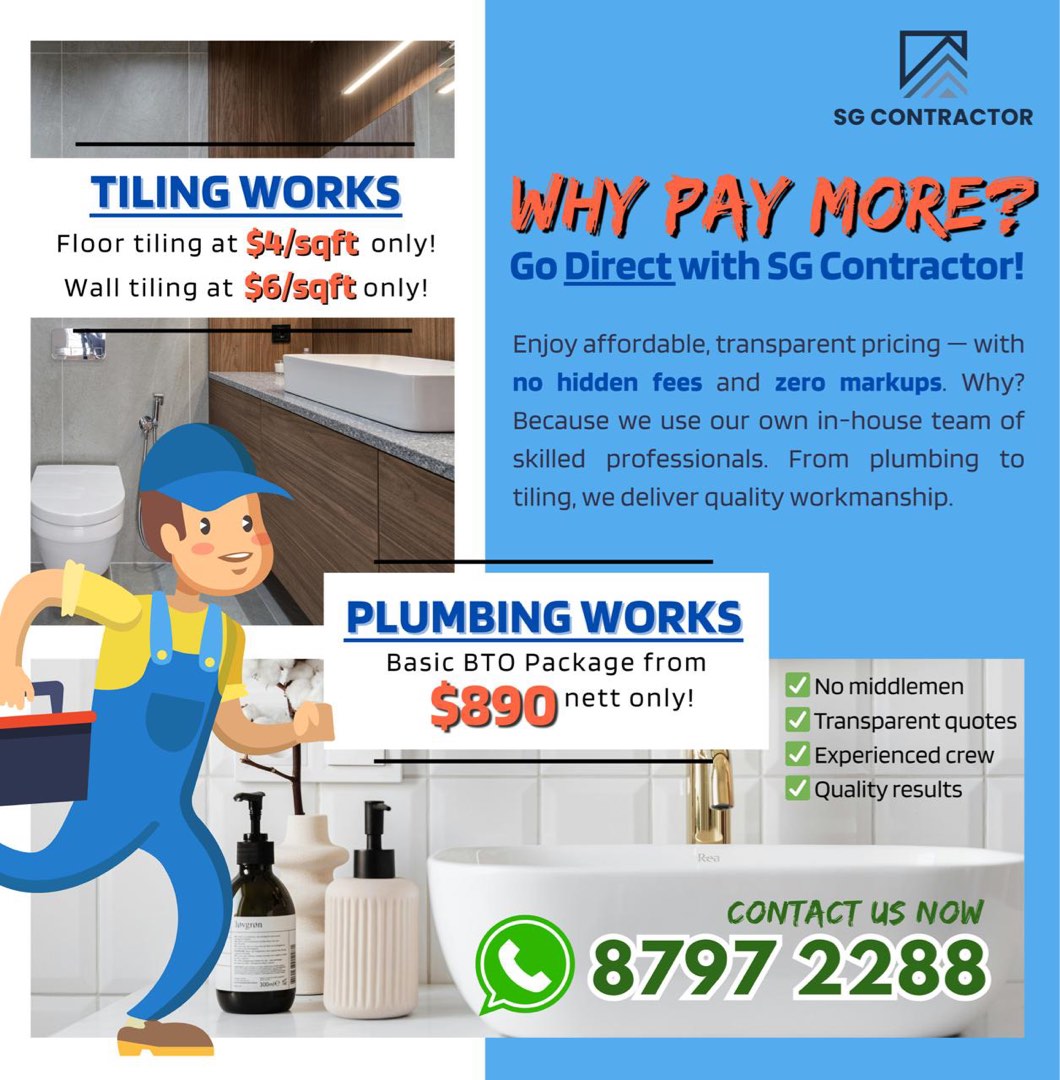 Plumbing works/Tiling works/Tiling Plumbing services/Toilet/Toilet Bowl ...