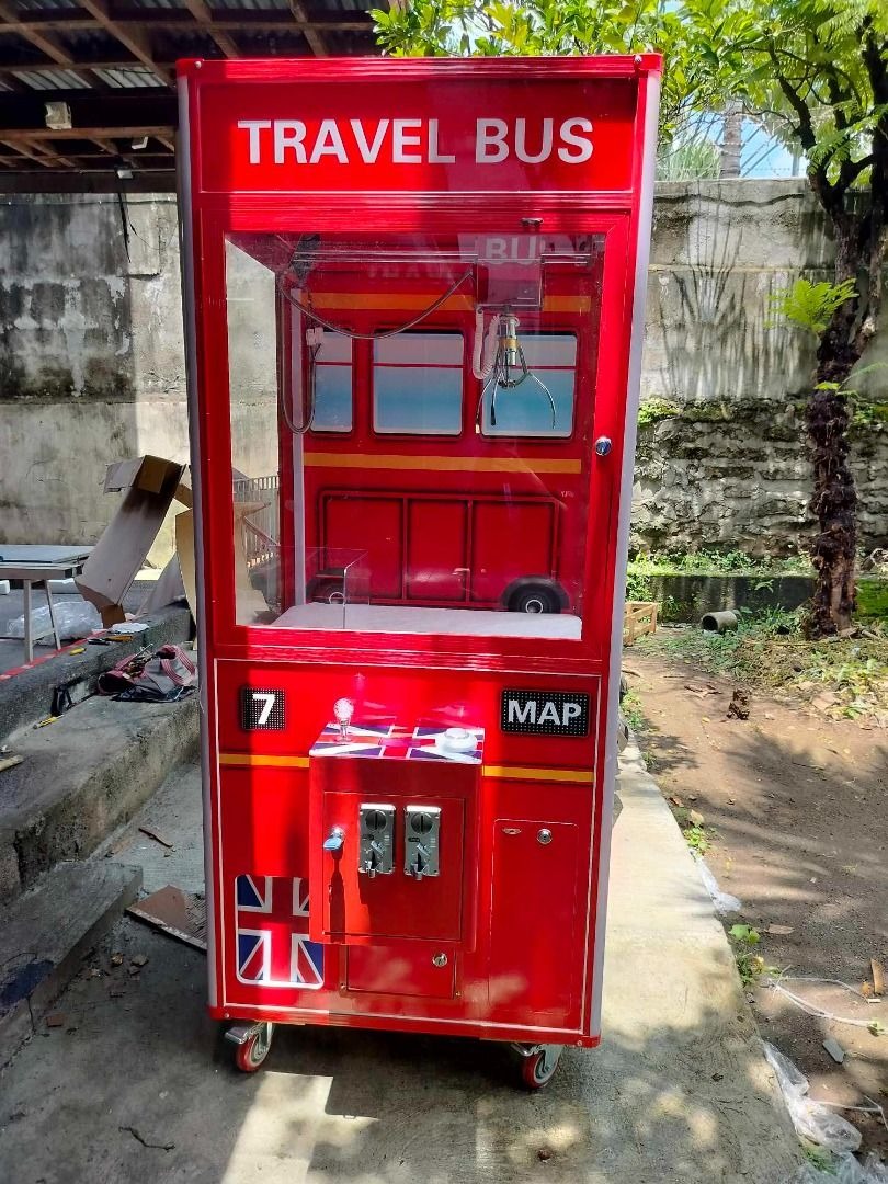 TRAVEL BUS ARCADE MACHINE, Hobbies & Toys, Toys & Games on Carousell