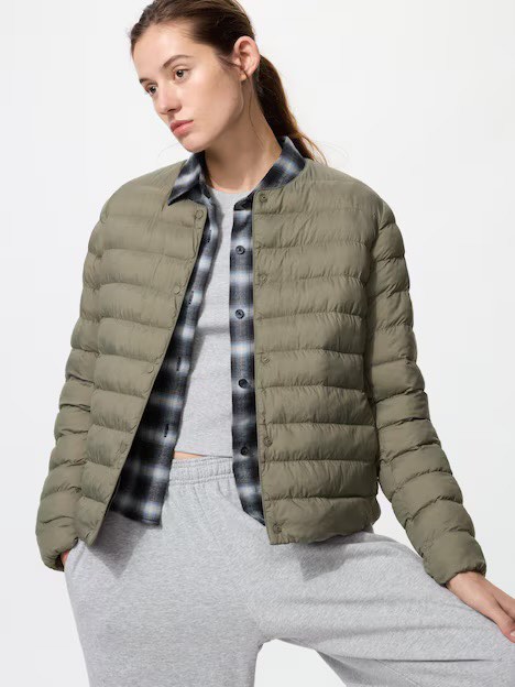 Uniqlo PUFFTECH Compact Jacket in Olive, Women's Fashion, Coats ...