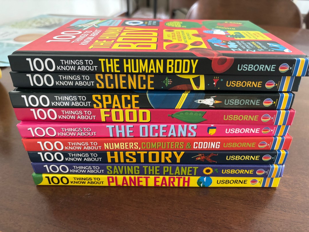 Usborne 100 Things to Know About Books, Hobbies & Toys, Books ...