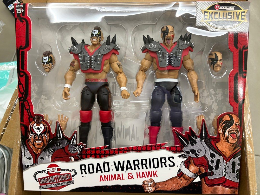 (Sold) WWE Legion of Doom LOD Road Warriors Ringside Exclusive Not ...