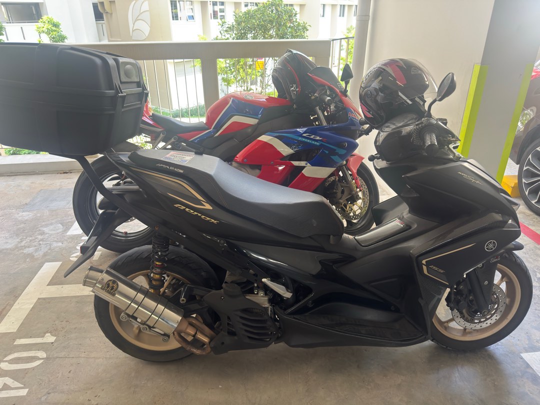 YAMAHA Aerox V1 Legal SP Tadao Pipe With Cert swap with Standard Pipe ...