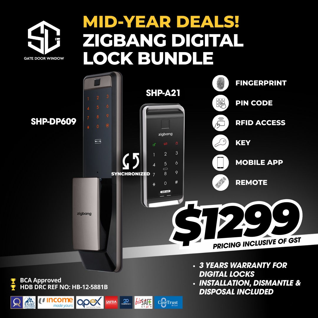 Digital Lock/ Gate Lock/ Door Lock/ Bundle/Main Gate Lock/ Main Door ...