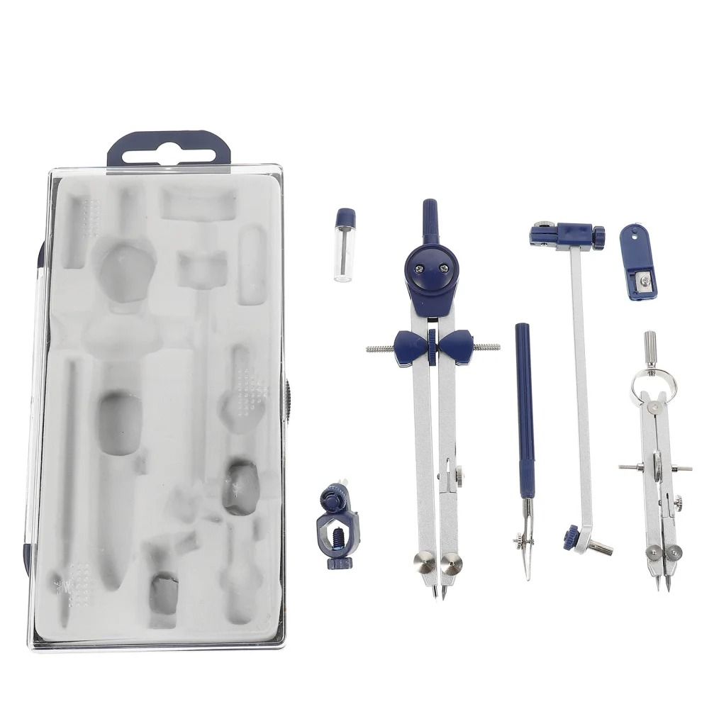 Zinc Alloy Drawing Compasses Set Premium Practical Tools Drafting ...