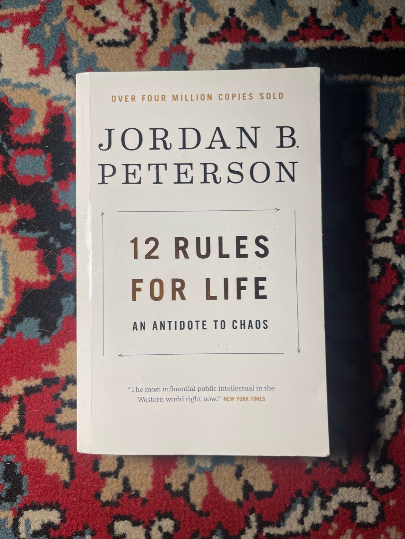12 Rules For Life - Jordan B. Peterson, Hobbies & Toys, Books & Magazines, Fiction & Non-Fiction ...