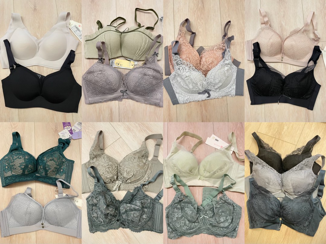 全新-32B/34B 法式薄襯｜雲朵棉｜親肌棉｜調整型｜平口內衣, 她的時尚, 內衣褲、小可愛、睡衣在旋轉拍賣