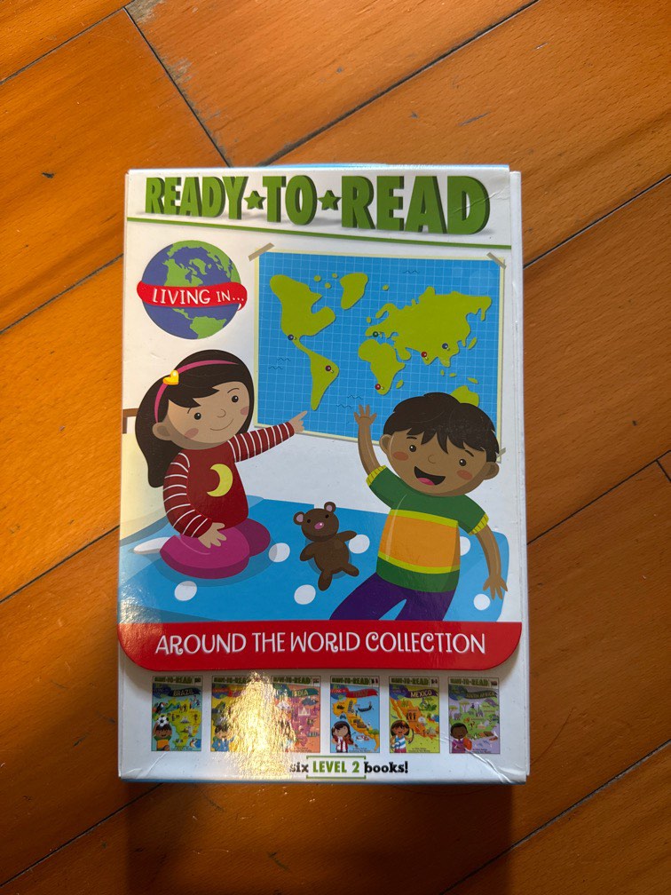 兒童閱書 Ready to read around the world collection, 興趣及遊戲, 書本 & 文具, 小說及非小說 ...