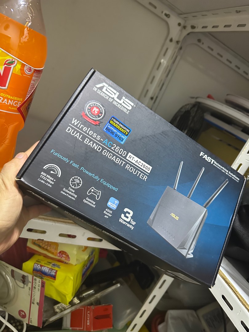 ASUS Wireless-AC2600 RT-AC2600 Dual Band Gigabit Router, Computers ...