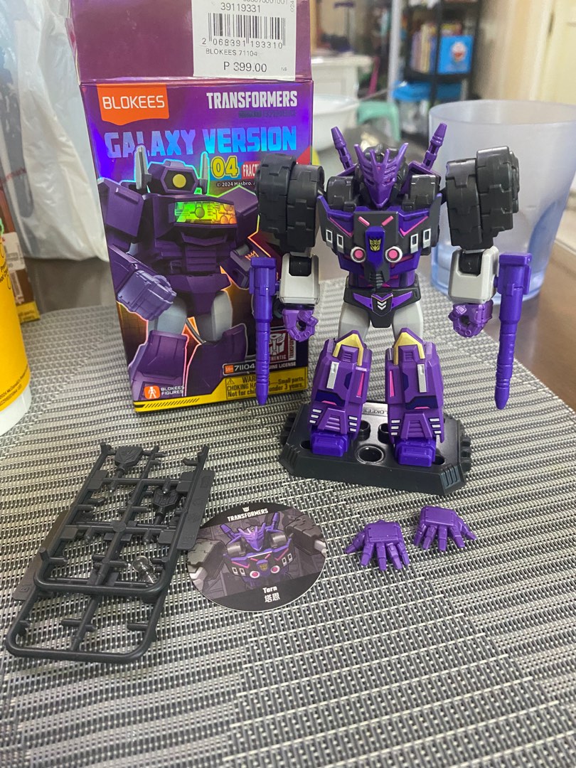 Blokees Transformers Tarn Galaxy Version 04 Fractured Space-Time - Back ...