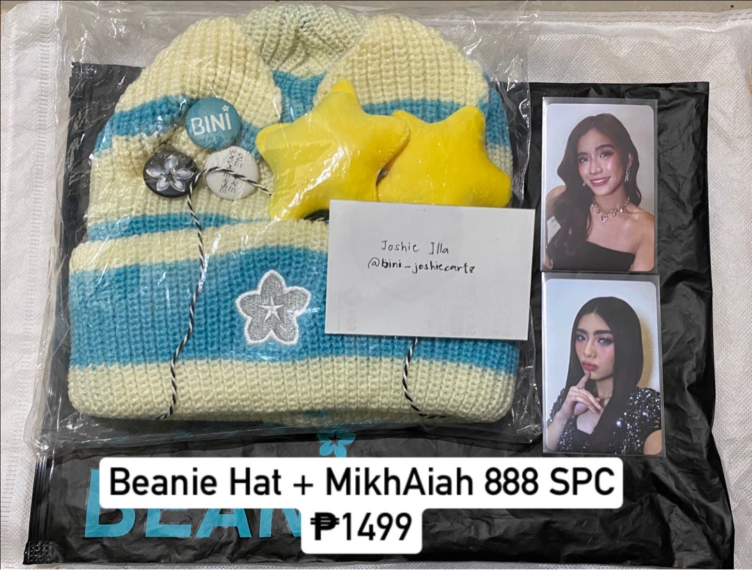 BVWT BINI Beanie (Plus free 888 MikhAiah SPC 2025) | BINI Blanket ...