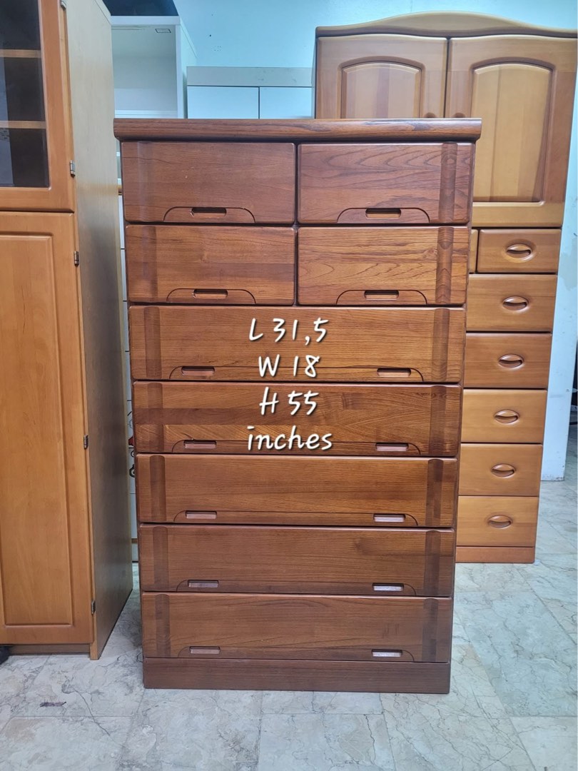 Chest drawer Japan surplus, Furniture & Home Living, Furniture, Shelves ...