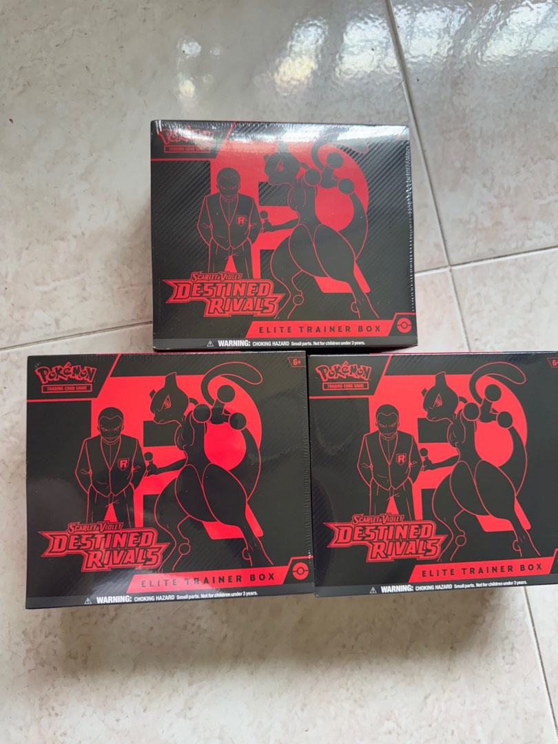 Destined Rival etb / not destined rival booster box , Hobbies & Toys ...